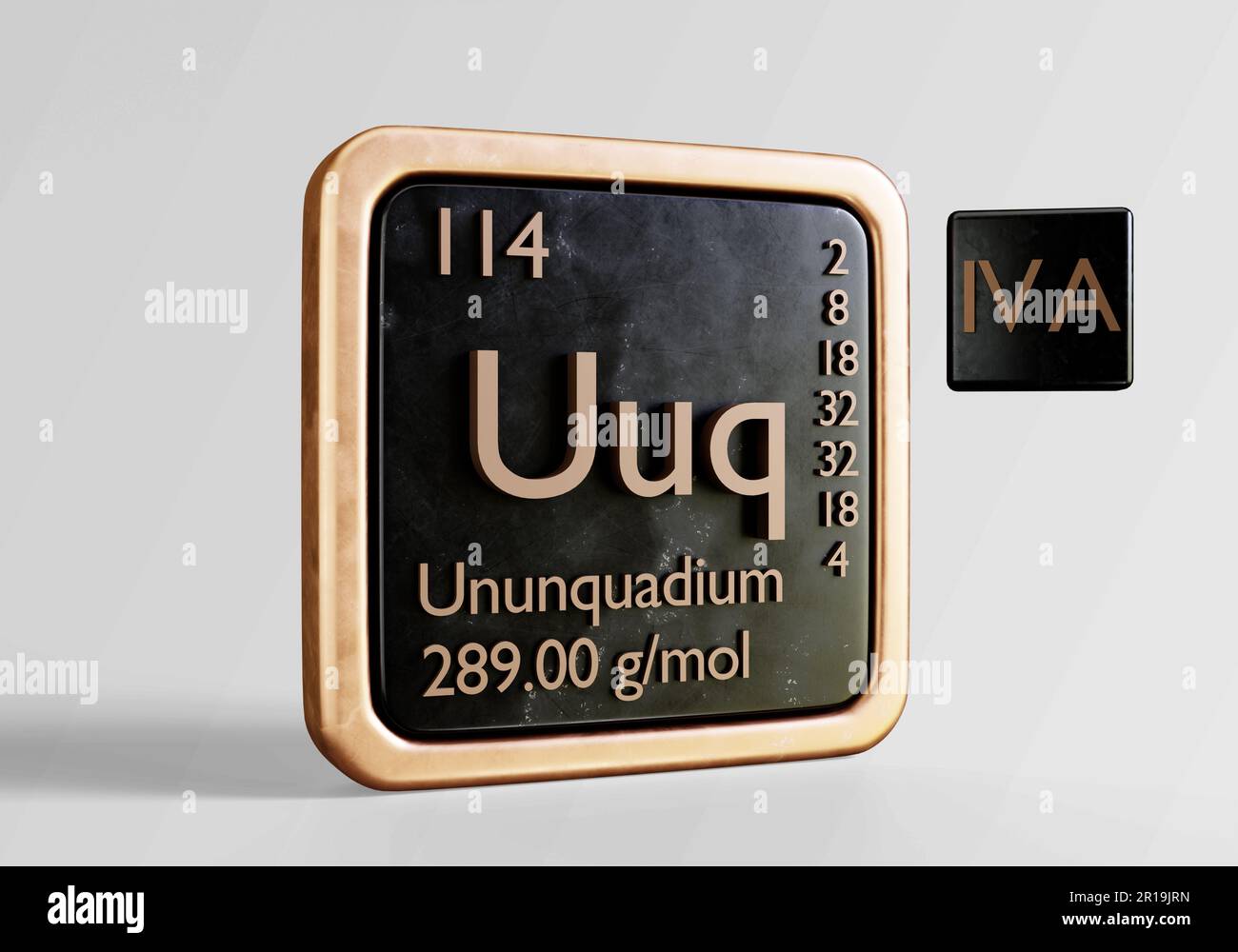 Atomic or chemical of element for education Stock Photo - Alamy