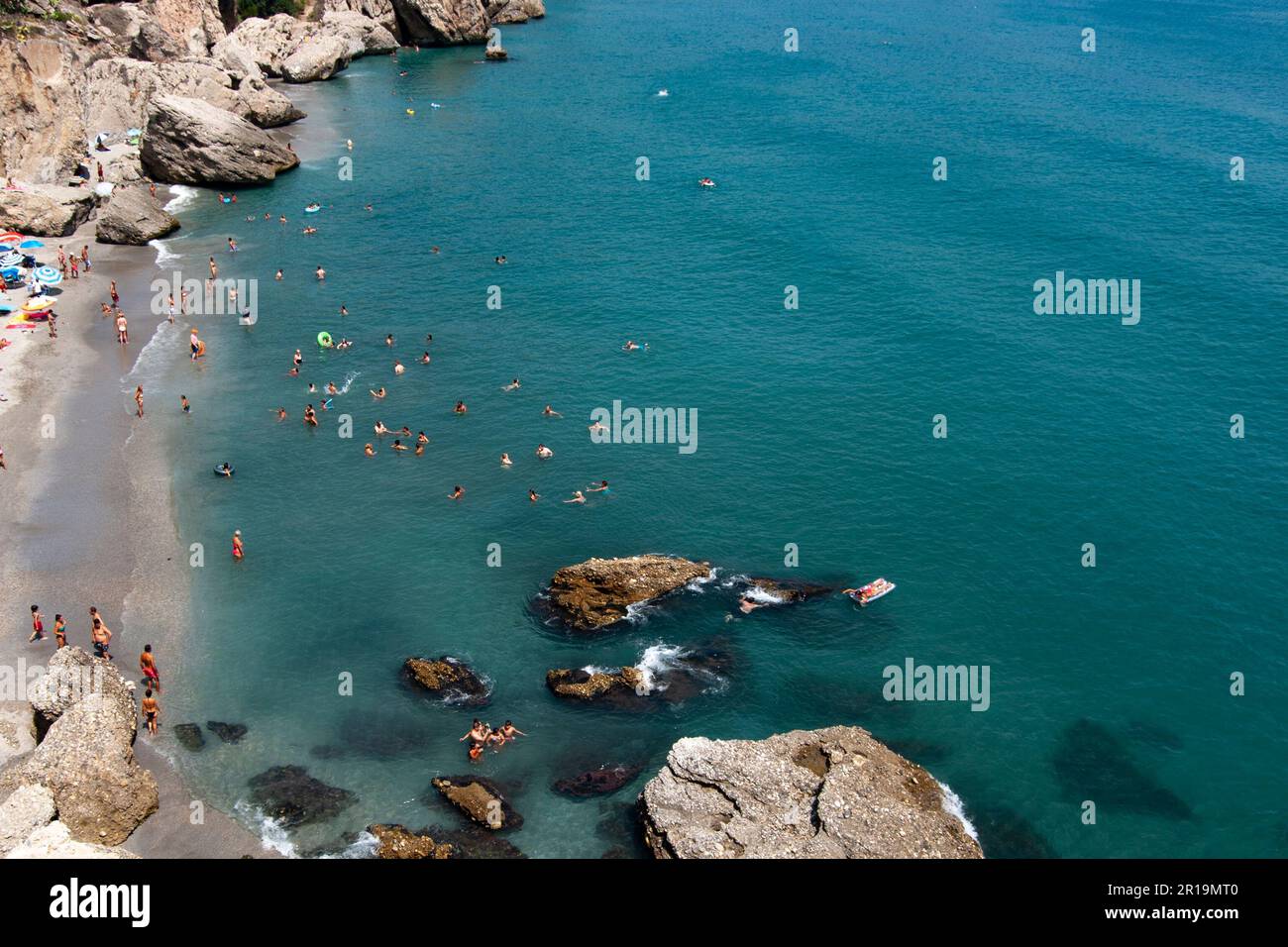 top view tourist beach Stock Photo - Alamy