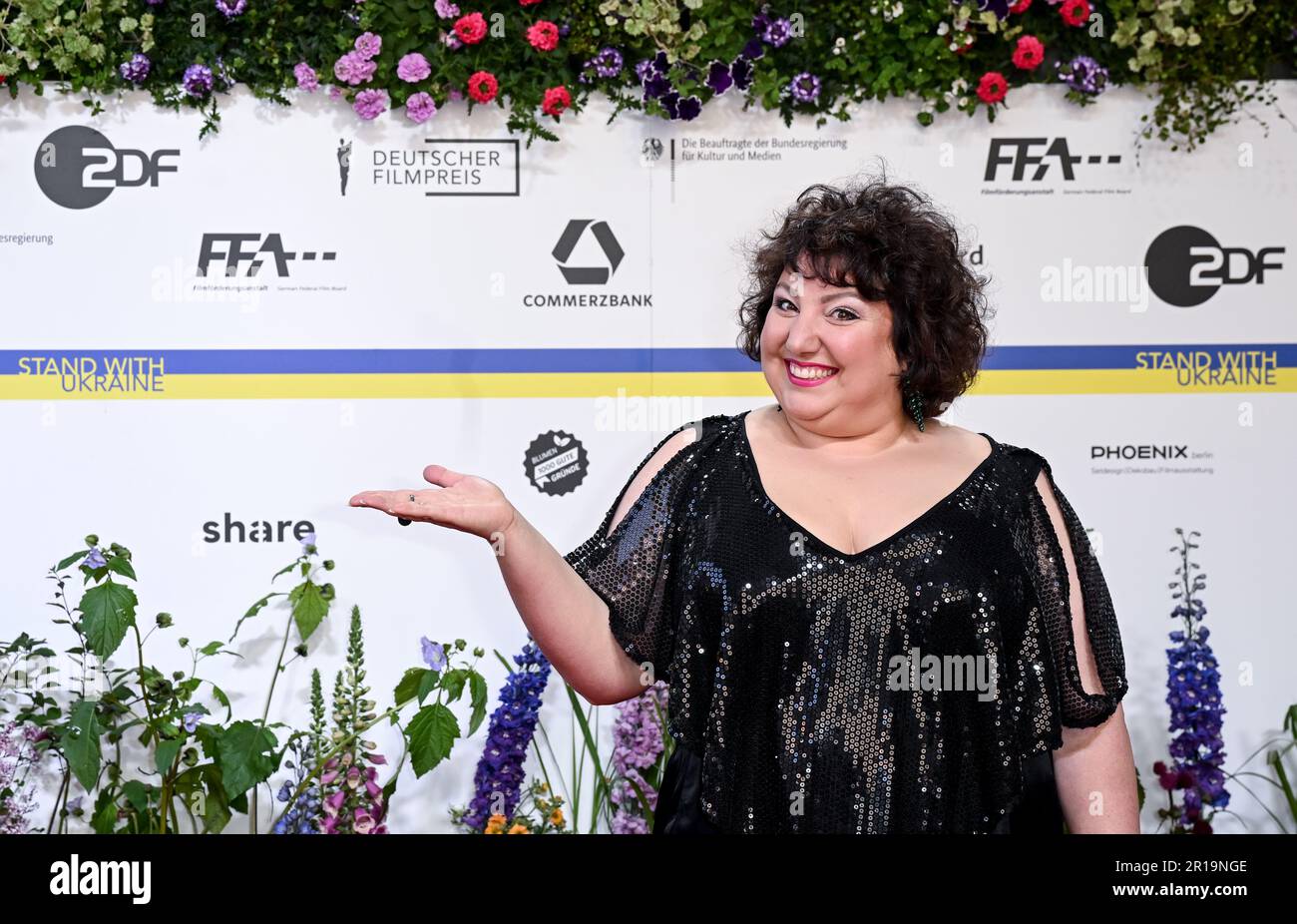 Berlin, Germany. 12th May, 2023. Meltem Kaptan, actress arrives at the ...