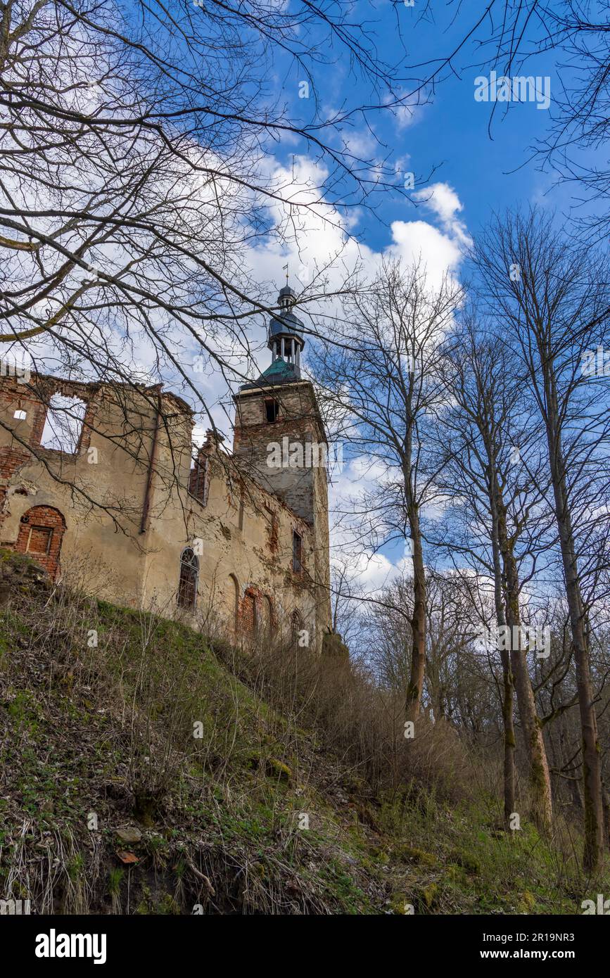 Hartenberg ruins, Western Bohemia, Czech Republic Stock Photo - Alamy