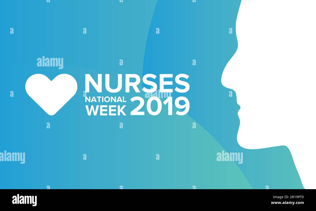 National Nurses Week. Thank you nurses. Medical and health care ...