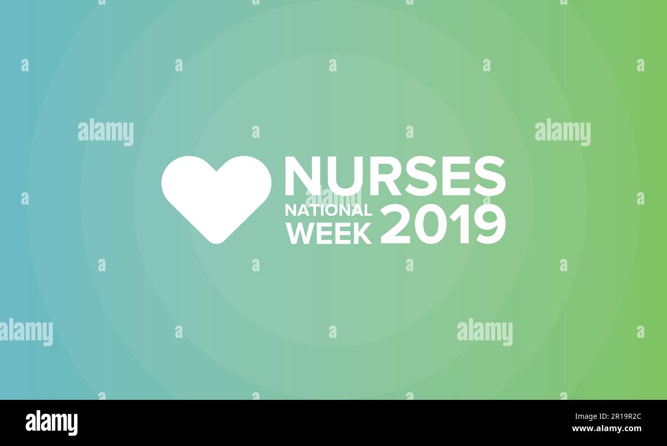 National Nurses Week. Thank you nurses. Medical and health care ...