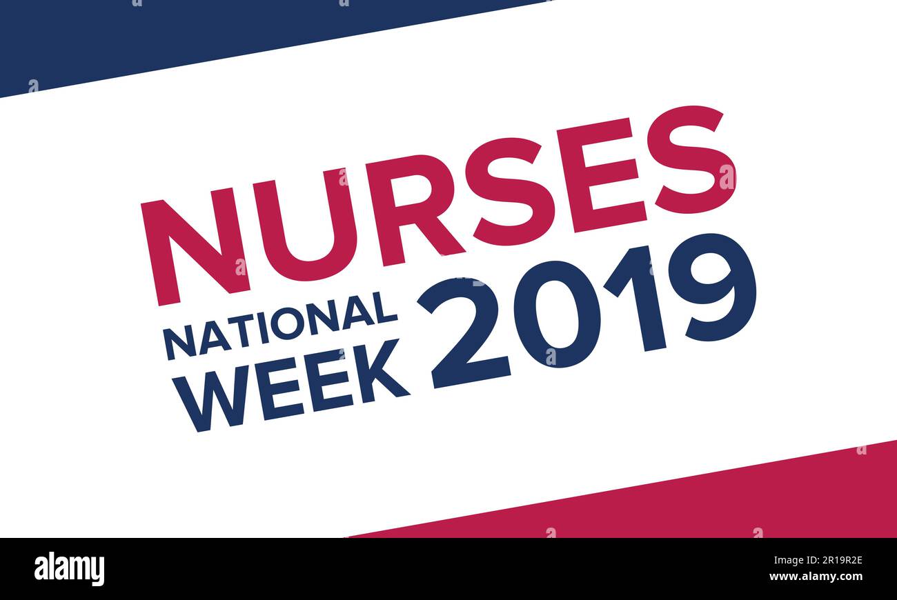 National Nurses Week. Thank you nurses. Medical and health care ...