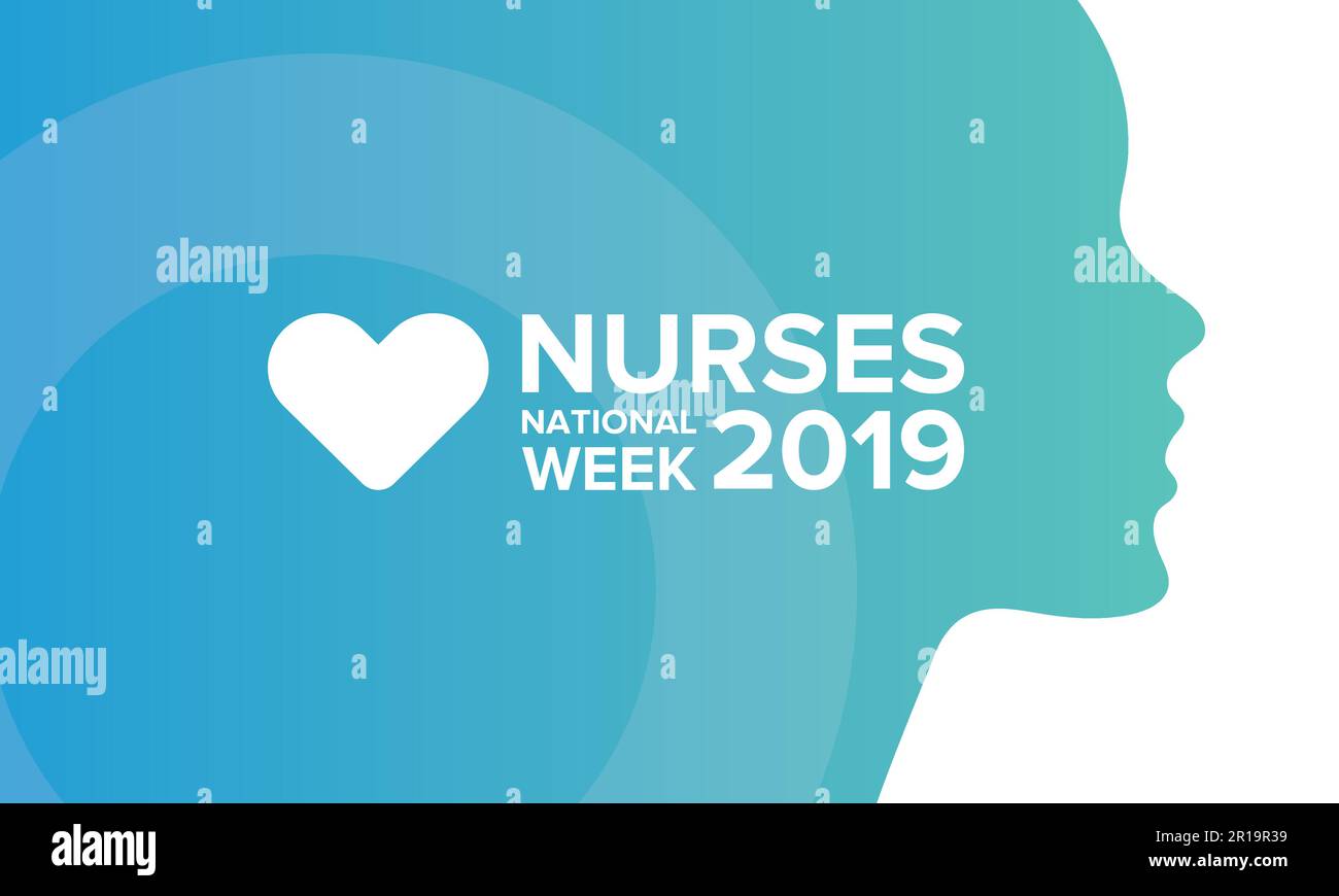 National Nurses Week. Thank you nurses. Medical and health care ...