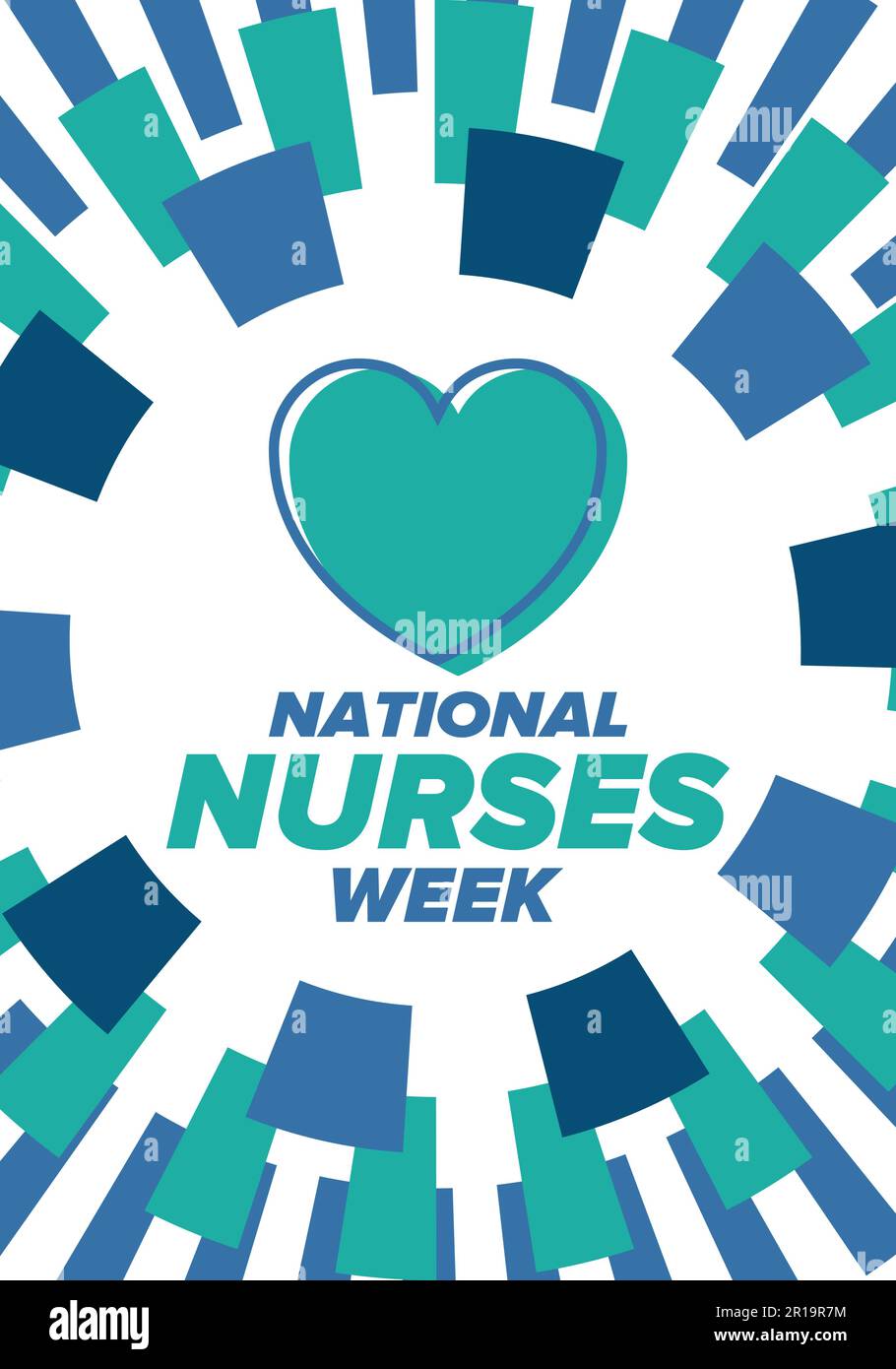 National Nurses Week. Thank you nurses. Medical and health care ...