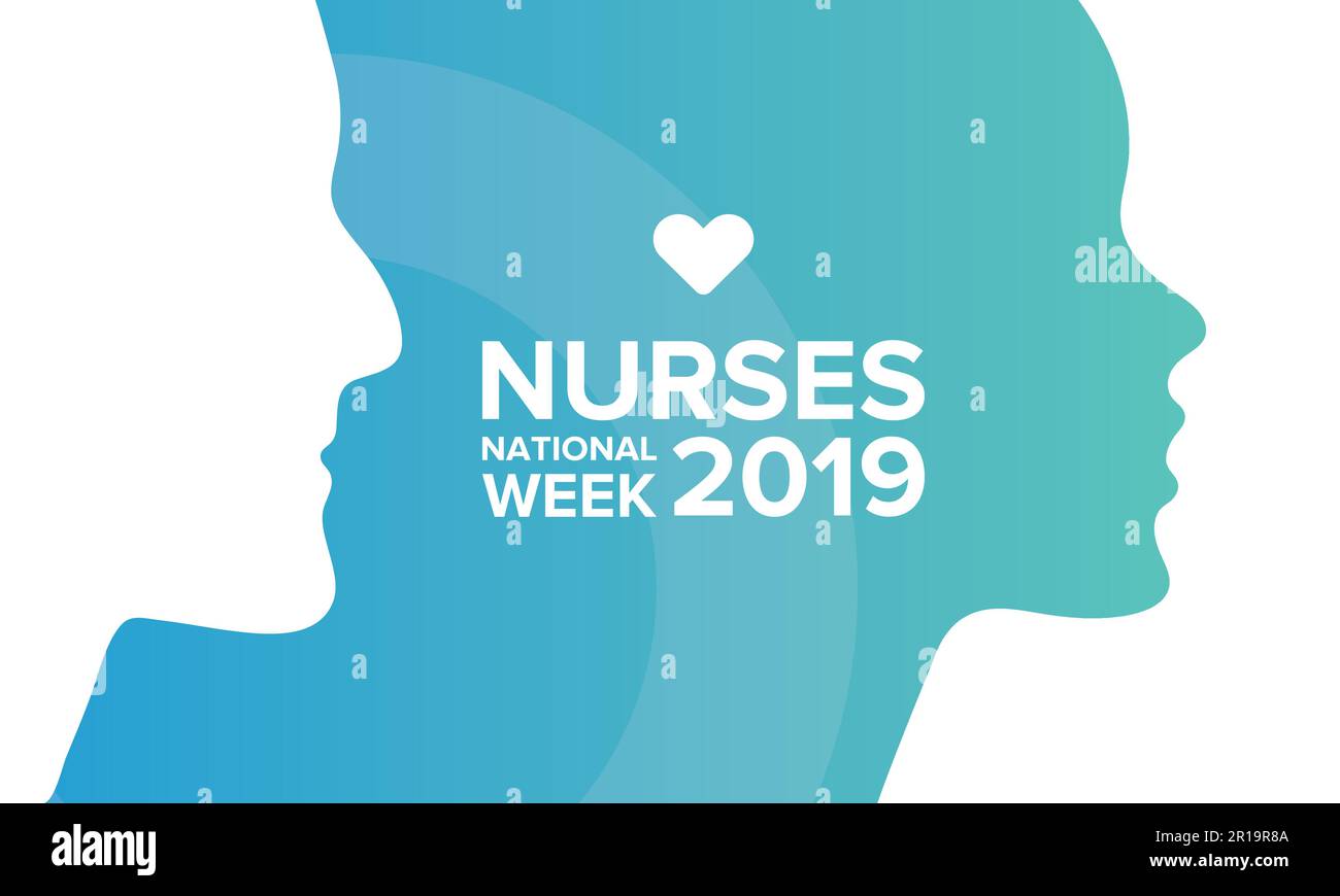 National Nurses Week. Thank you nurses. Medical and health care ...