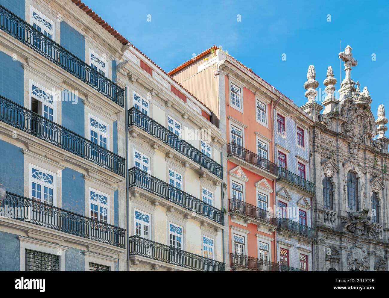 Porto, Portugal, the traditional architecture and decorations of the ...