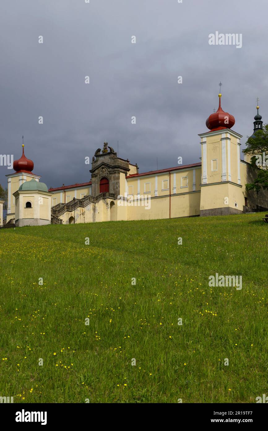 Monastery of the Mother of God Hedec, Eastern Bohemia, Czech Republic ...