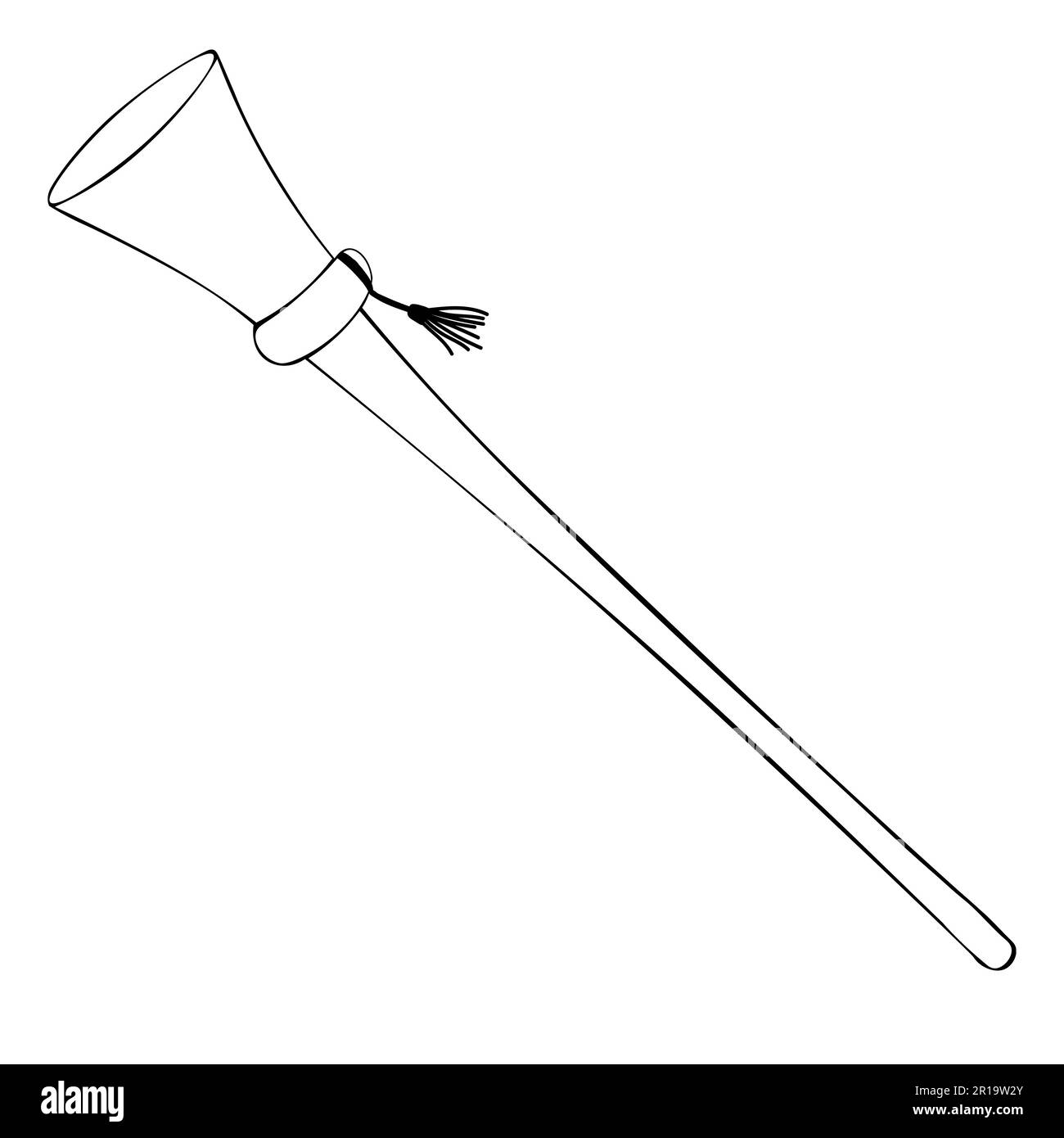 Kernei Kazakh traditional folk musiacal instrument. Vector illustration ...