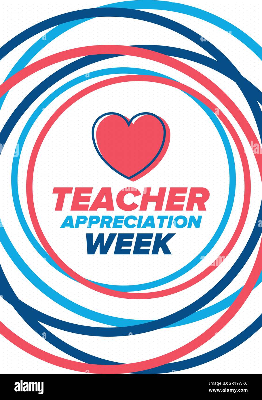 Teacher Appreciation Week in United States. Celebrated in May. In ...