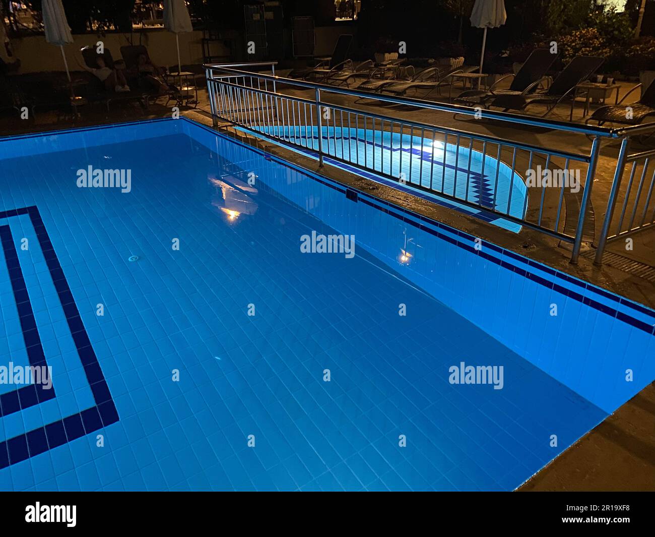 nice pool and superior resort Stock Photo - Alamy