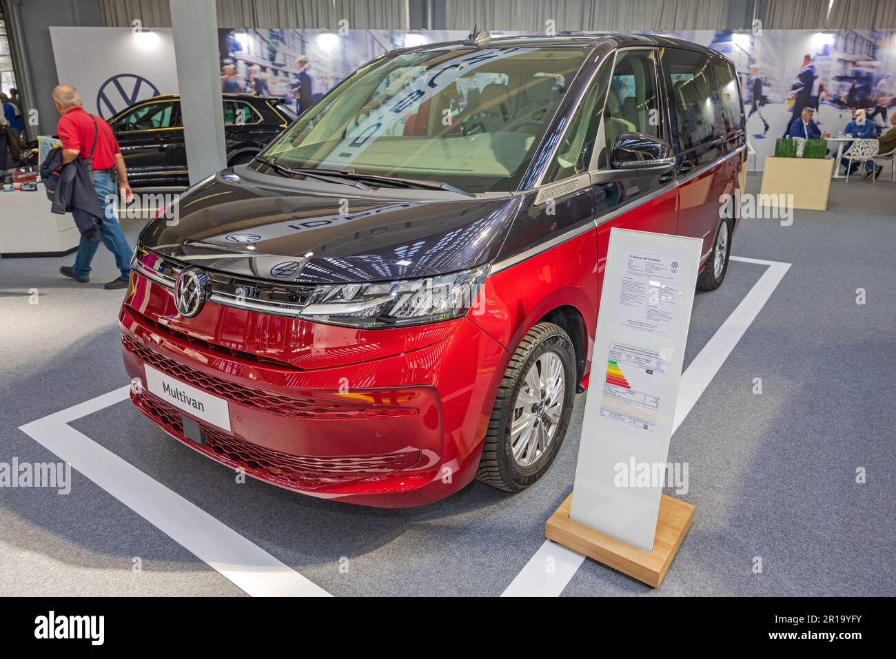 Belgrade, Serbia - March 22, 2023: New Volkswagen Multivan Hybrid VW ...