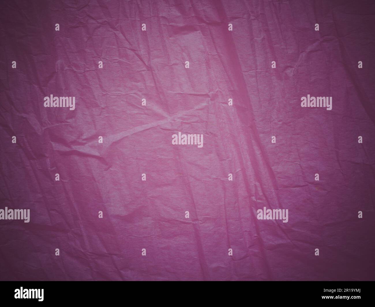Damaged purple paper. Violet crumpled sheet. Packaging. Rough texture ...