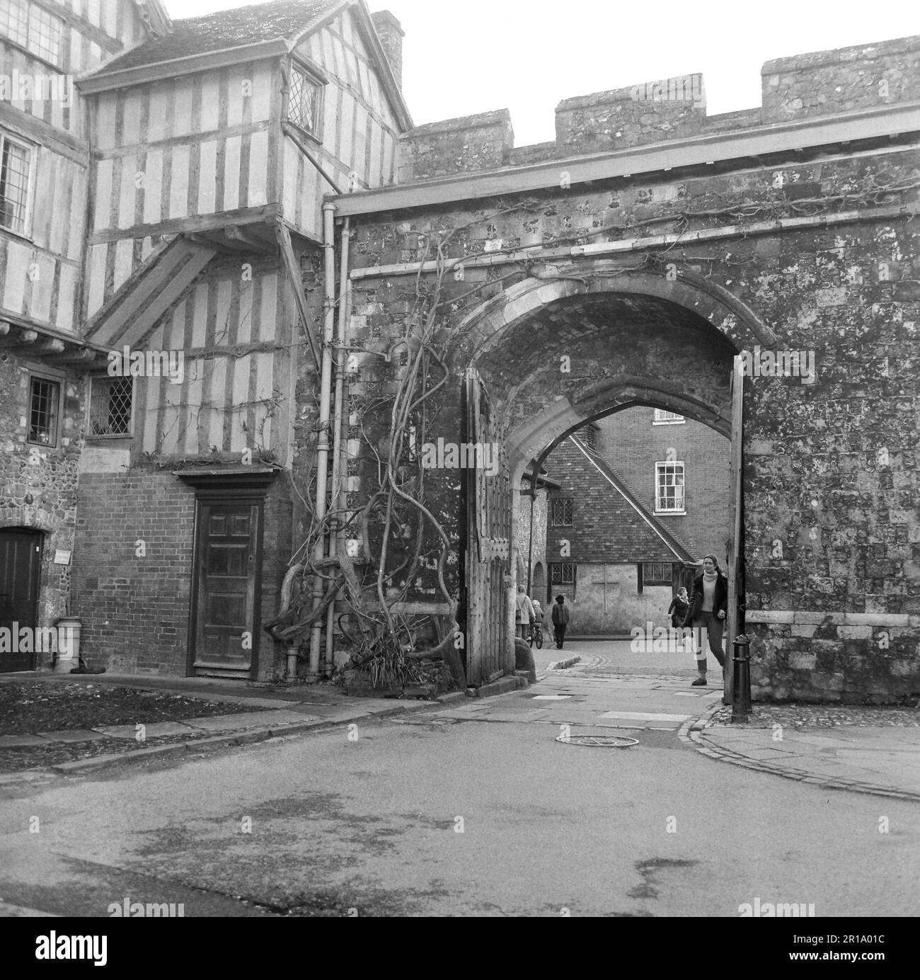 Prior's Gate also known as Winchester Cathedral Gate, Hampshire ...