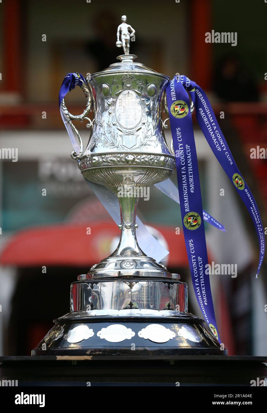 The Birmingham Senior Cup Final trophy ahead of the Birmingham Senior ...