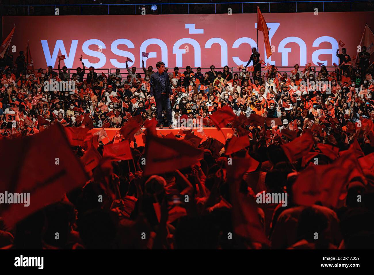 Bangkok, Thailand. 12th May, 2023. Piyabutr Saengkanokkul, politician ...