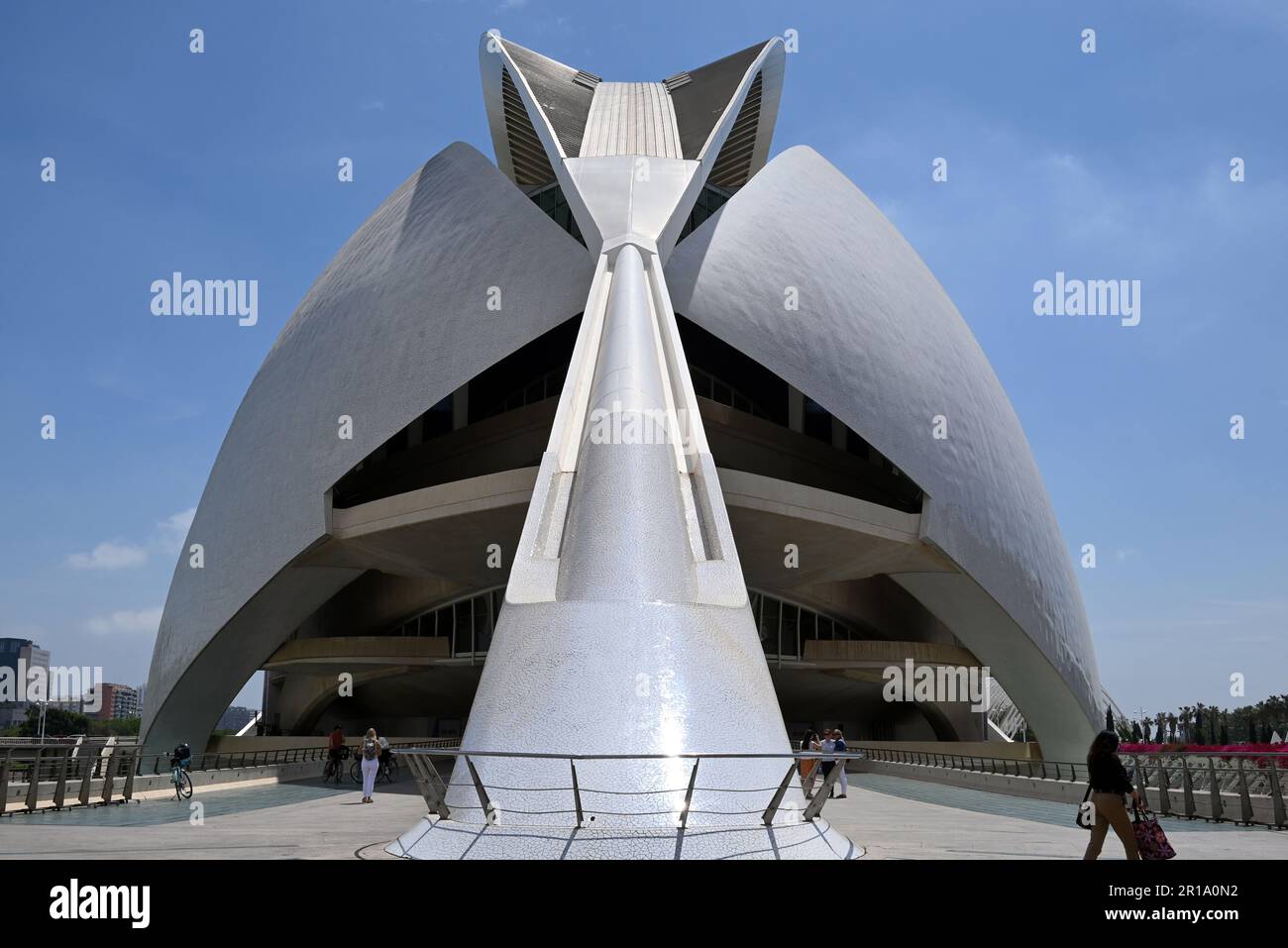 The City of Arts and Sciences in Valencia, Spain is a serie of ...