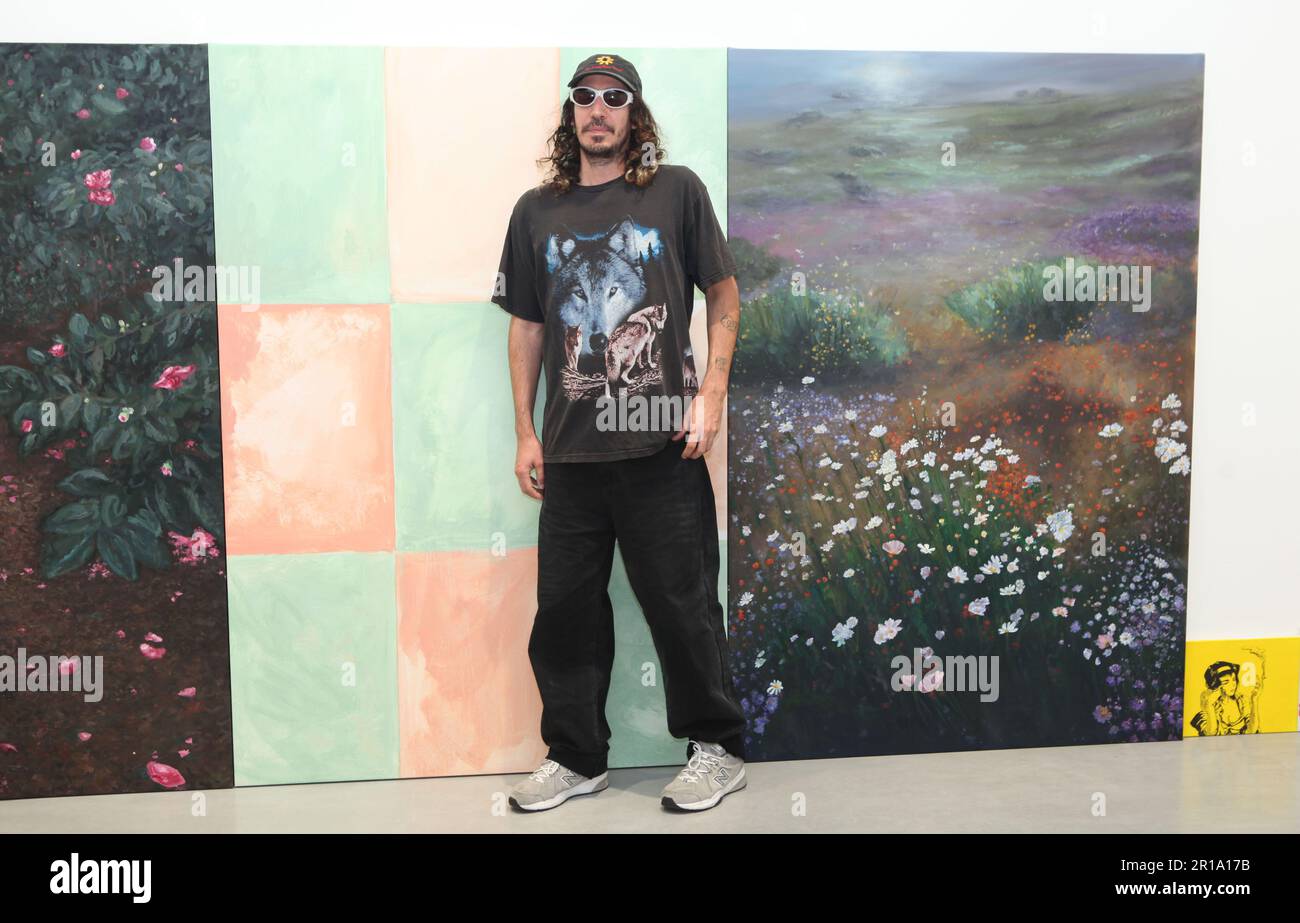 London.UK. American artist Brendan Lynch showcases 270 artworks at the ...