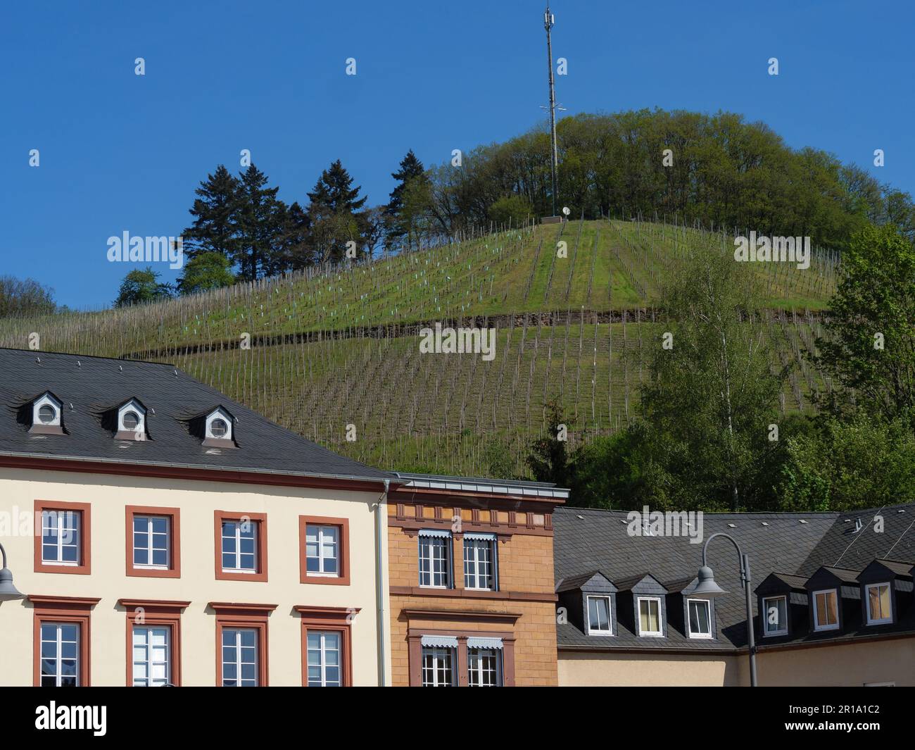 the city of Saarburg at the saar river in germany Stock Photo - Alamy