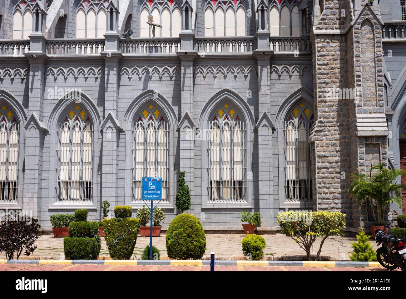 St. Philomena's Church Mysore Karnataka India September 1 2022 Exterior ...