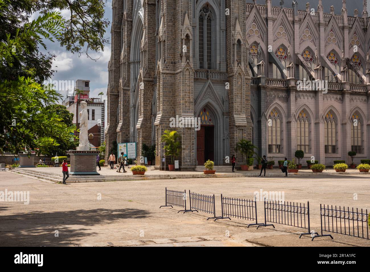 St. Philomena's Church Mysore Karnataka India September 1 2022 Exterior ...