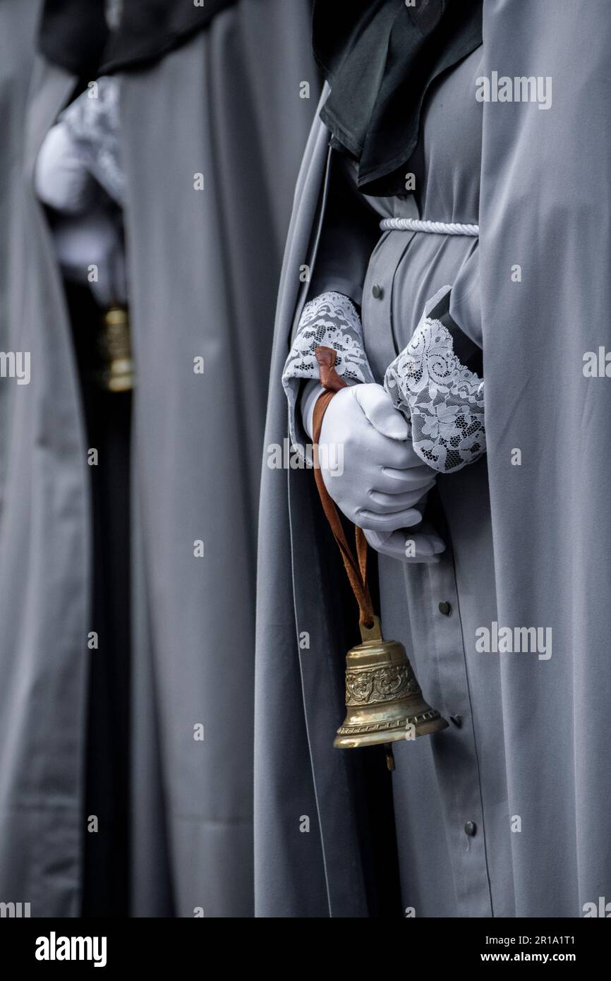 Cofradia penitencial de la sagrada pasion de cristo hi-res stock ...