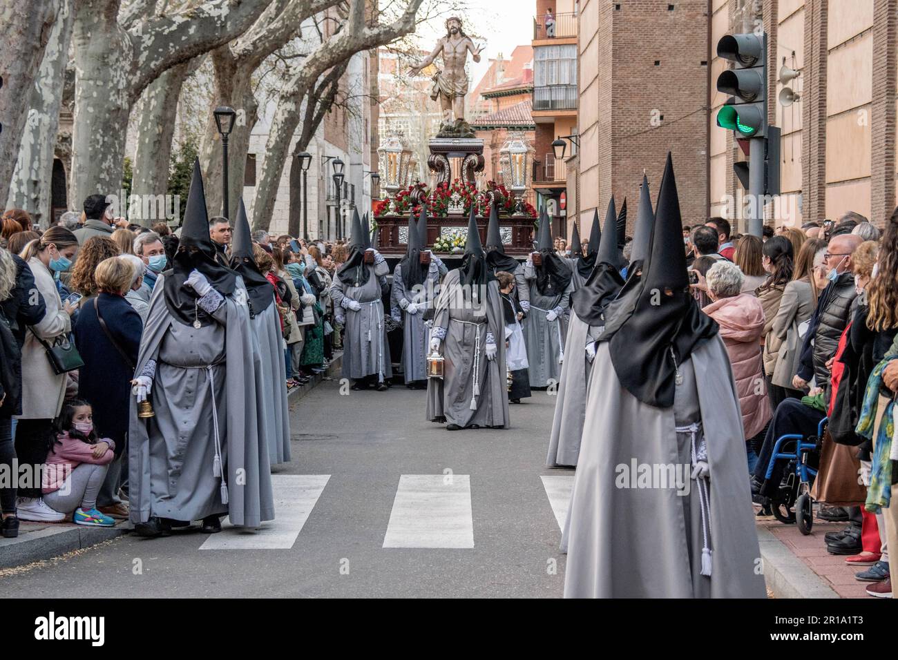 Members of the Penitential Brotherhood of the Sacred Passion of Christ ...