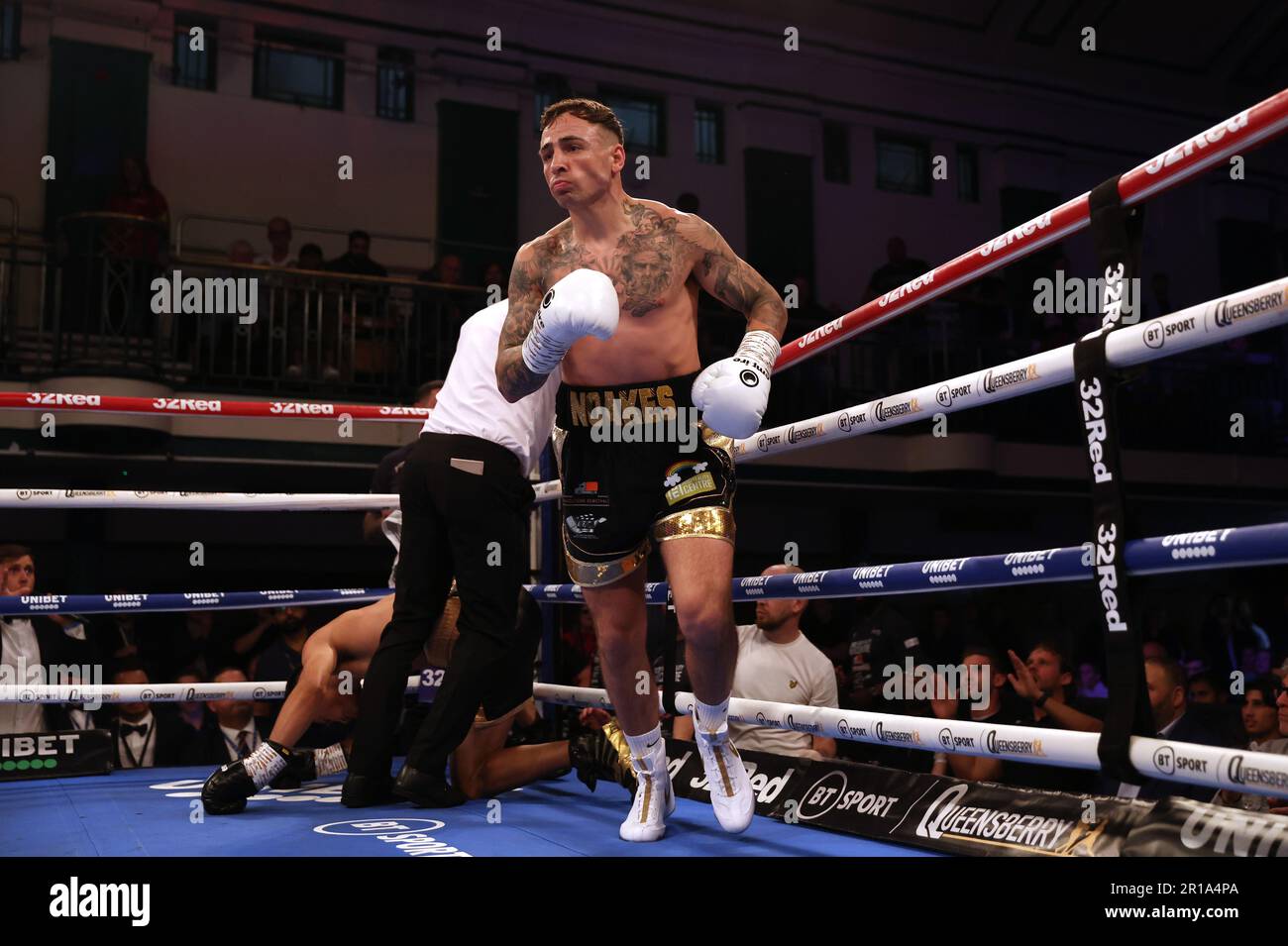 Sean Noakes after knocking out opponent Robin Zamora in the ...
