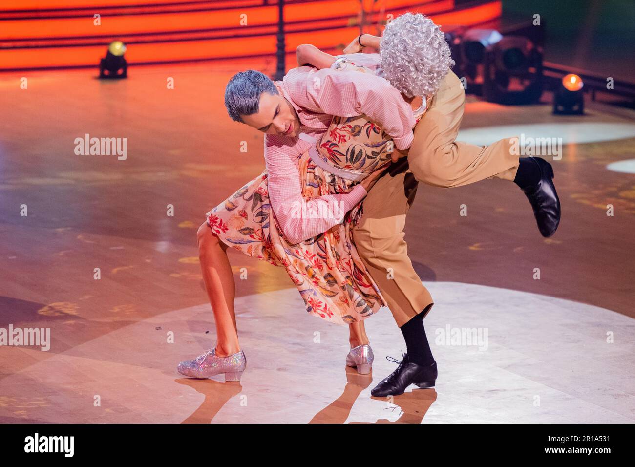 Cologne, Germany. 12th May, 2023. Timon Krause, mentalist, and Ekaterina Leonova, professional ...