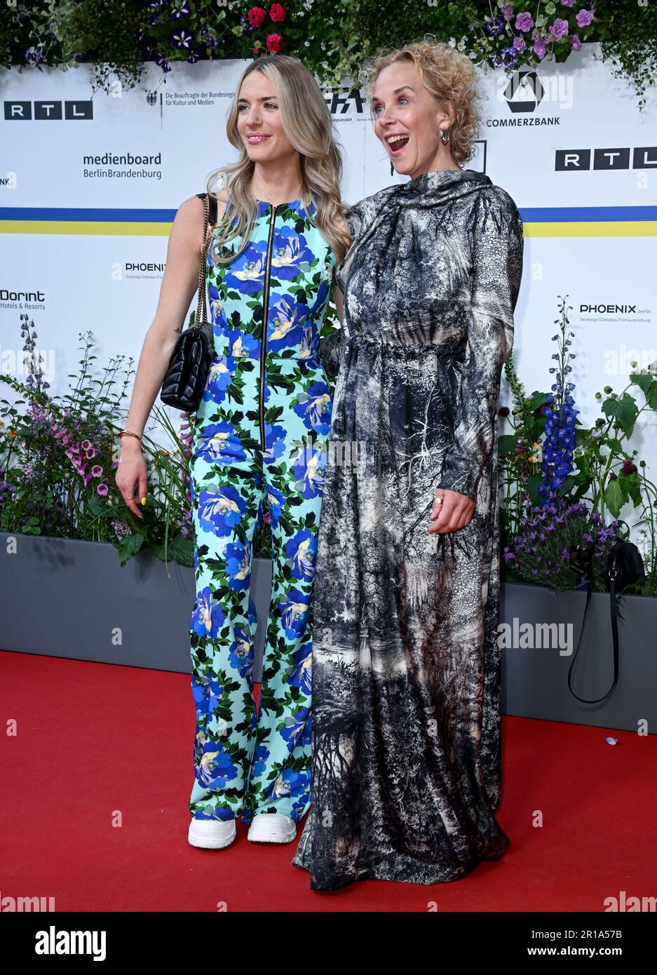 Berlin, Germany. 12th May, 2023. Katja Riemann with daughter Paula ...