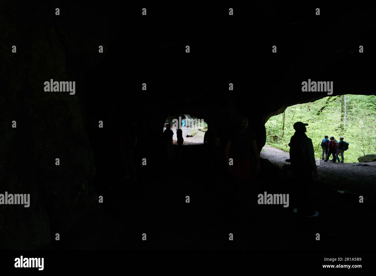 The Mullerthal region in Luxembourg is also known as little Switzerland ...