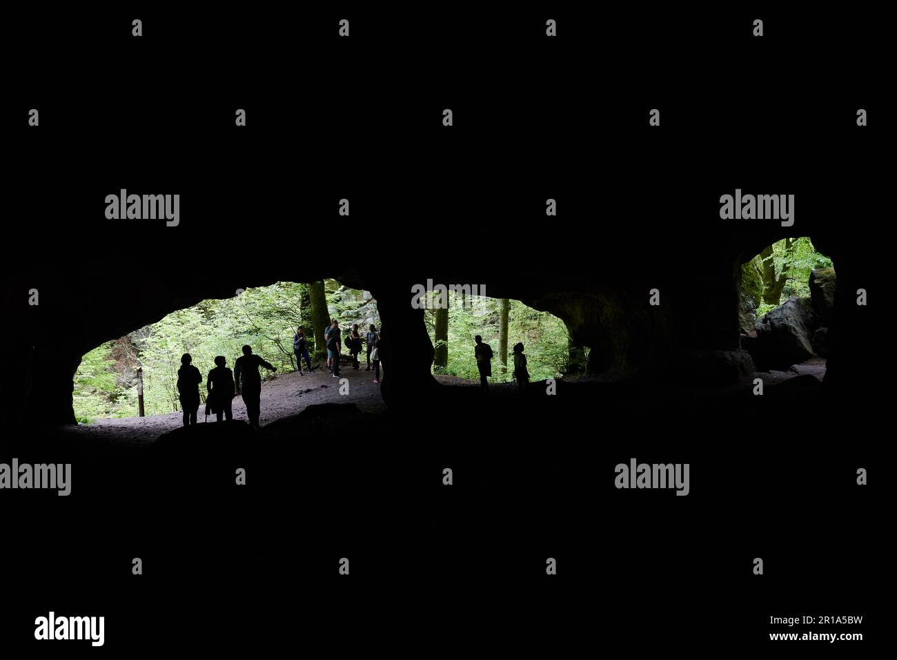 The Mullerthal region in Luxembourg is also known as little Switzerland ...