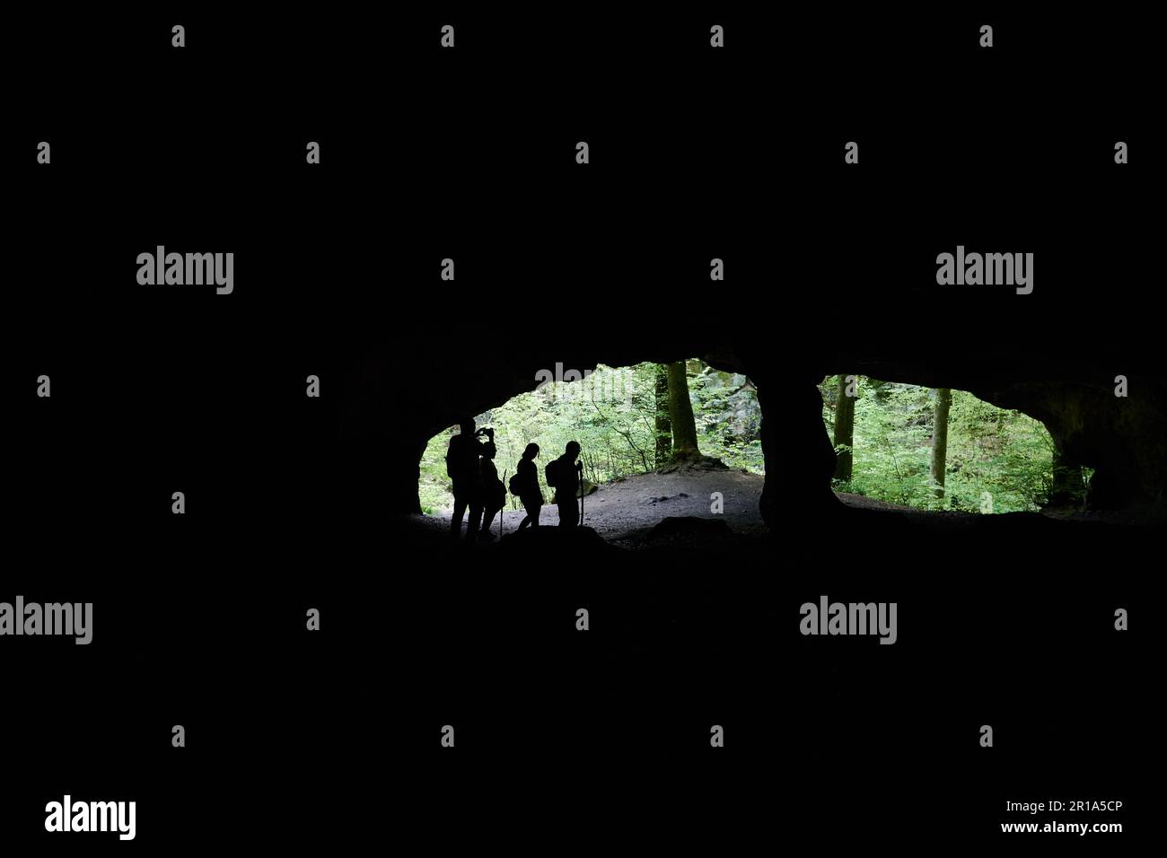 The Mullerthal region in Luxembourg is also known as little Switzerland ...