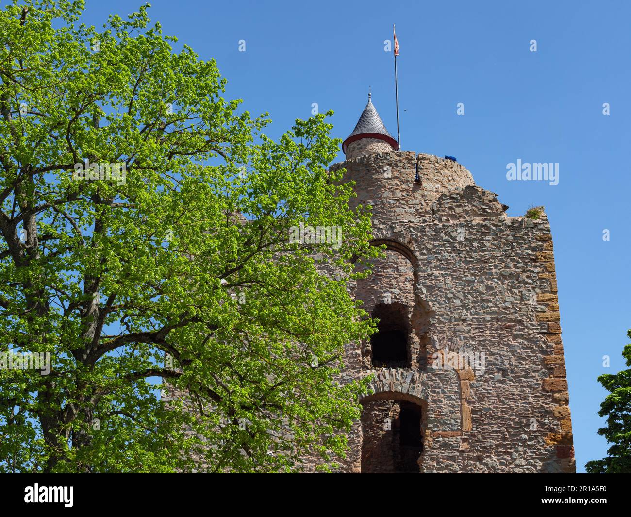the city of Saarburg at the saar river in germany Stock Photo - Alamy