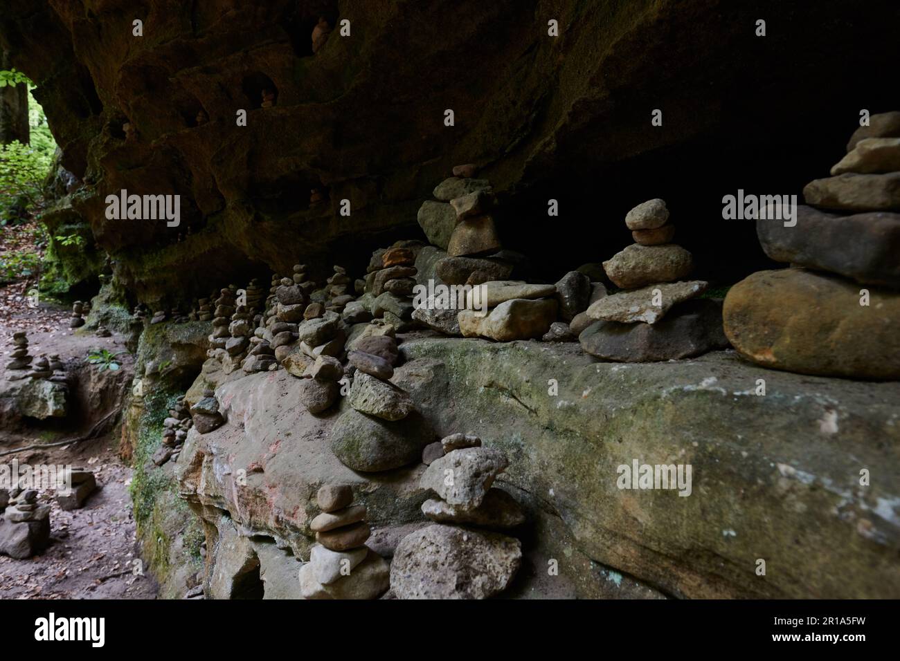 The Mullerthal region in Luxembourg is also known as little Switzerland ...