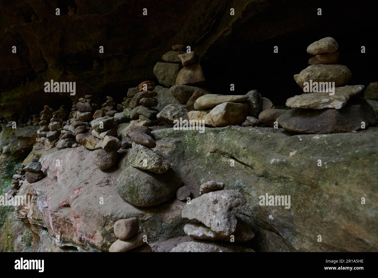 The Mullerthal region in Luxembourg is also known as little Switzerland ...