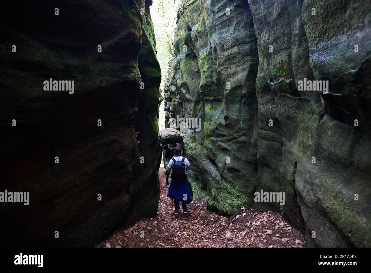 The Mullerthal region in Luxembourg is also known as little Switzerland ...