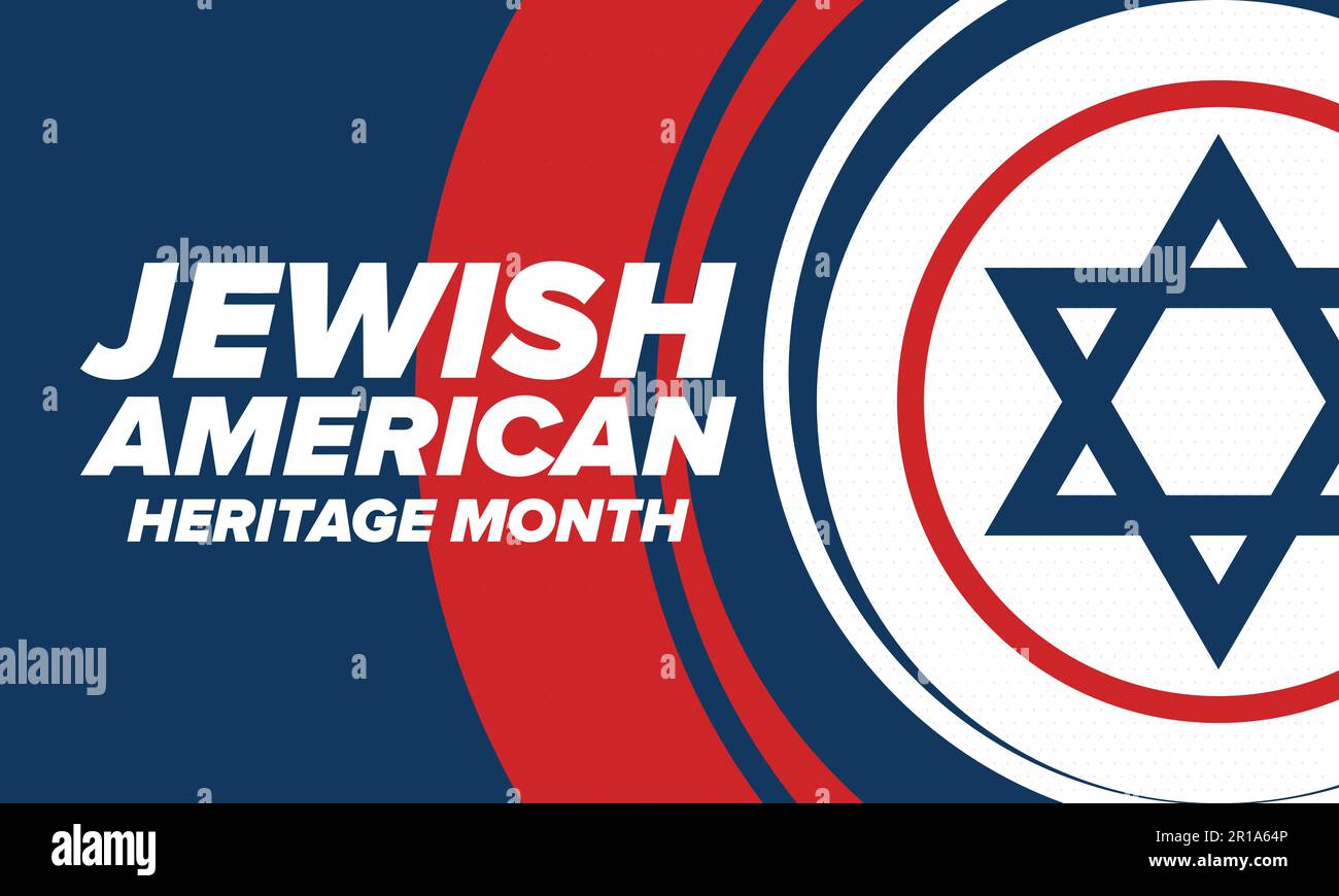 Jewish American Heritage Month in May. Jewish American contribution to ...