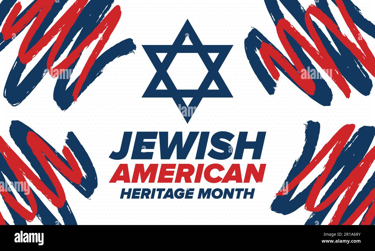 Jewish American Heritage Month in May. Jewish American contribution to ...