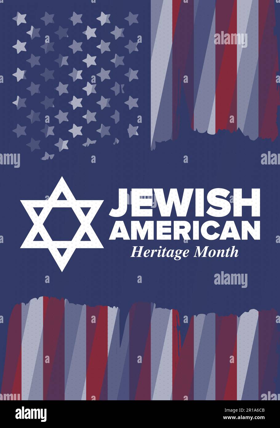 American flag star of david Stock Vector Images - Alamy