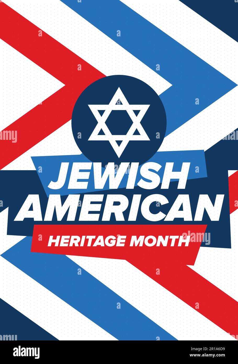 Jewish American Heritage Month in May. Jewish American contribution to ...