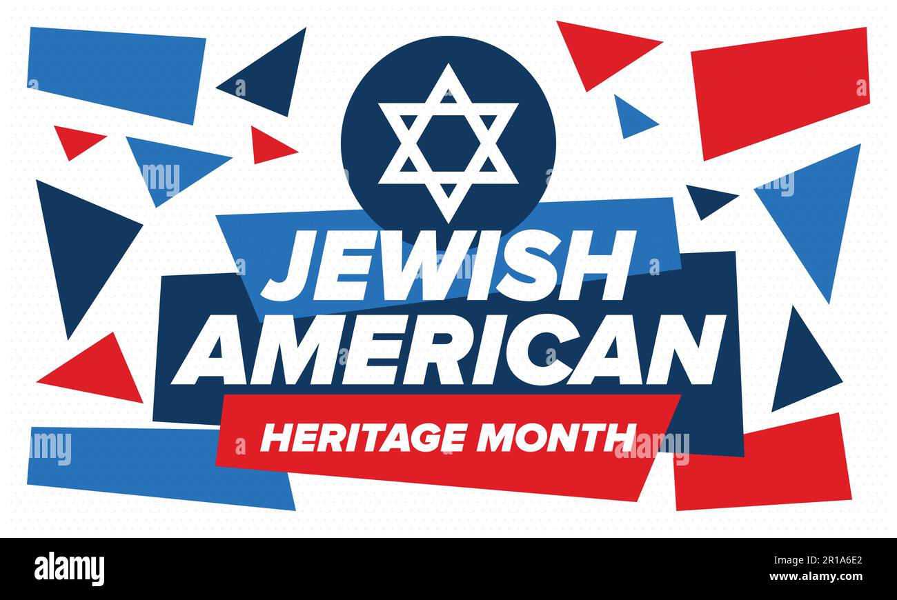 Jewish American Heritage Month in May. Jewish American contribution to ...