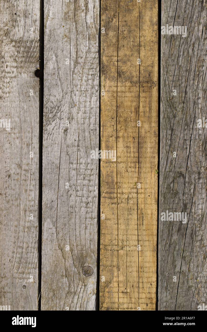 Old, raw boards arranged in a row. Raw wood texture Stock Photo - Alamy
