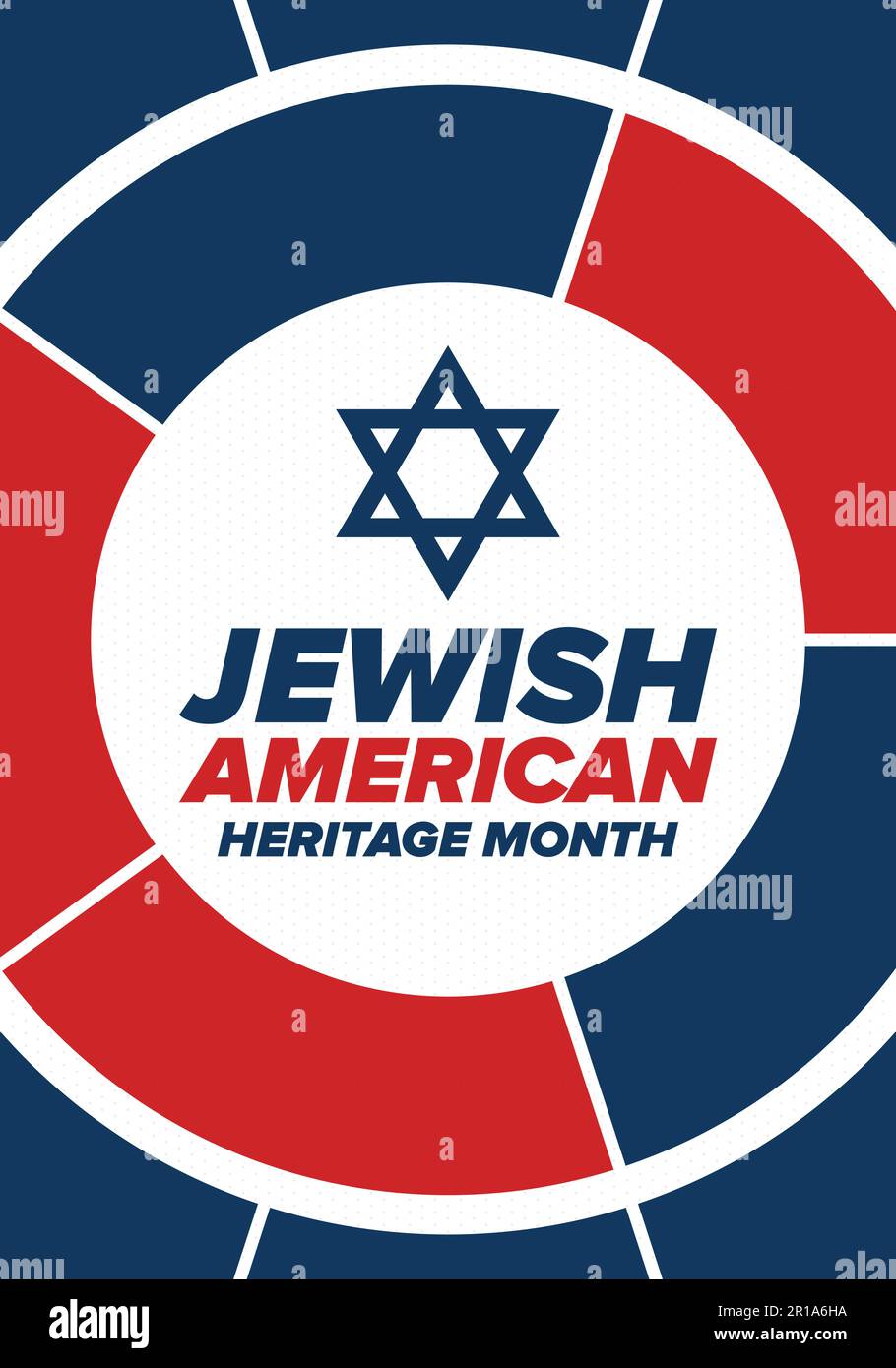 Jewish American Heritage Month in May. Jewish American contribution to ...