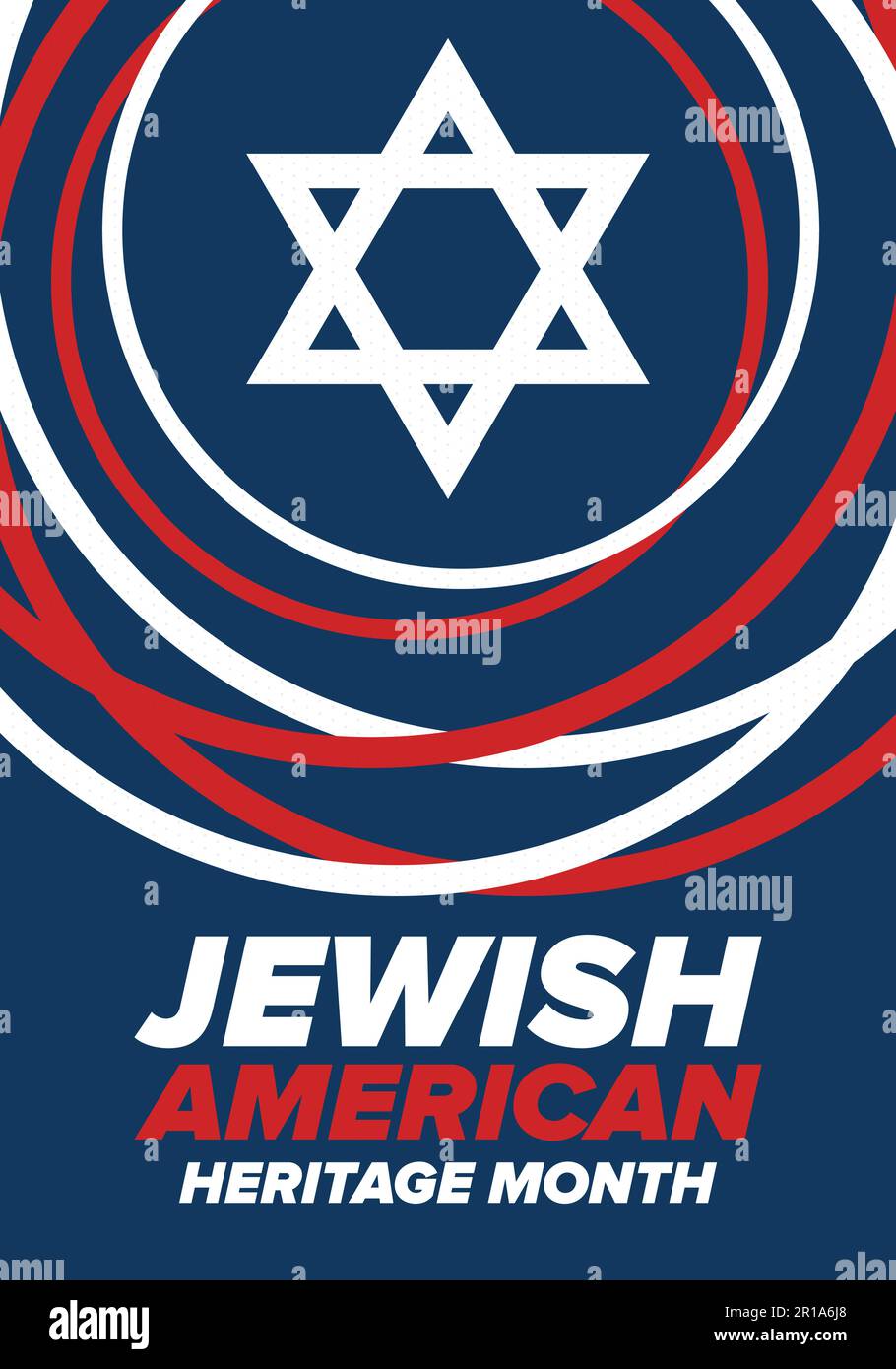 Jewish American Heritage Month in May. Jewish American contribution to ...