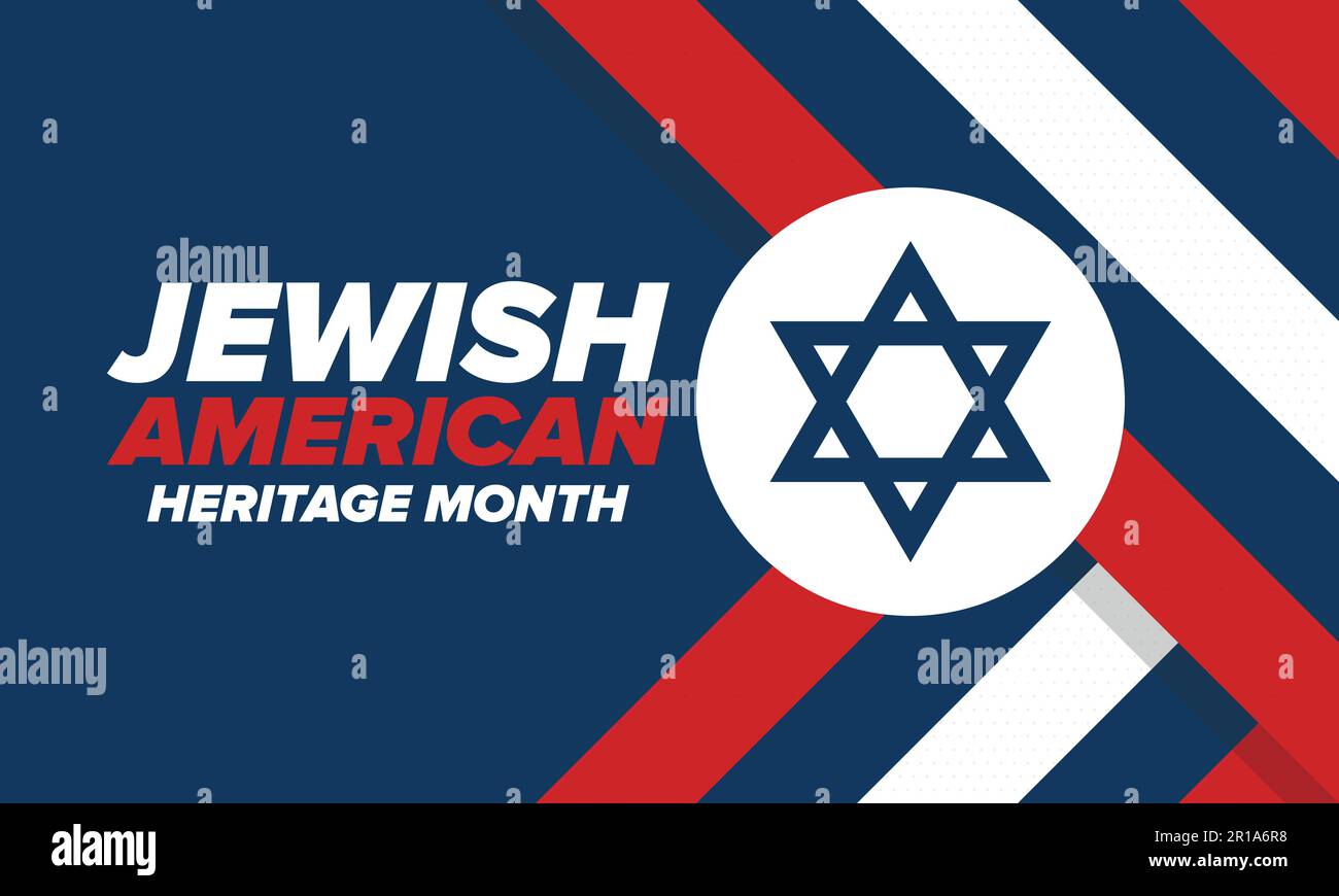 Jewish American Heritage Month in May. Jewish American contribution to ...
