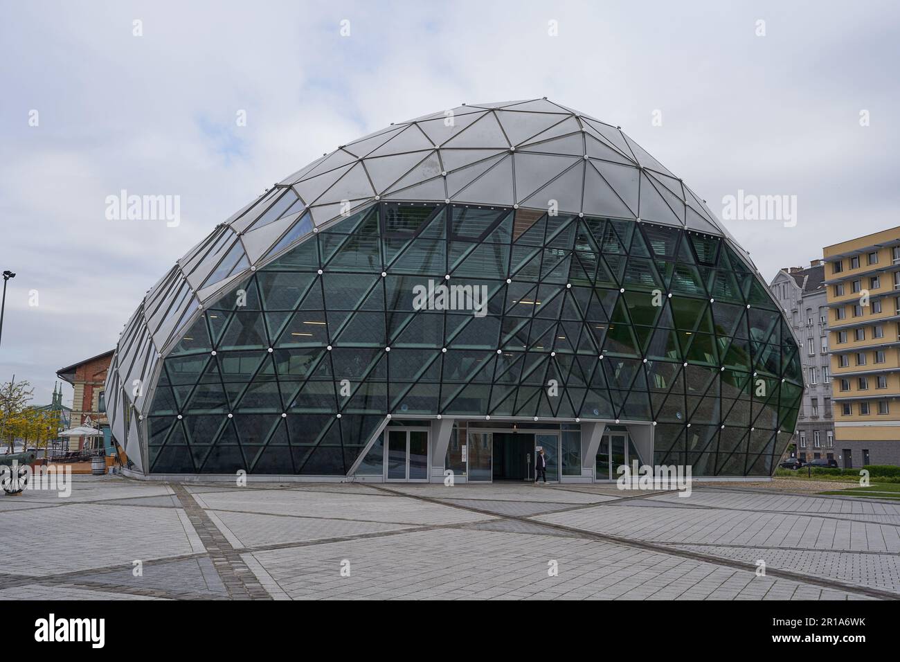 Budapest, Hungary - April 29, 2023 - Modern building "Balna" (Whale ...