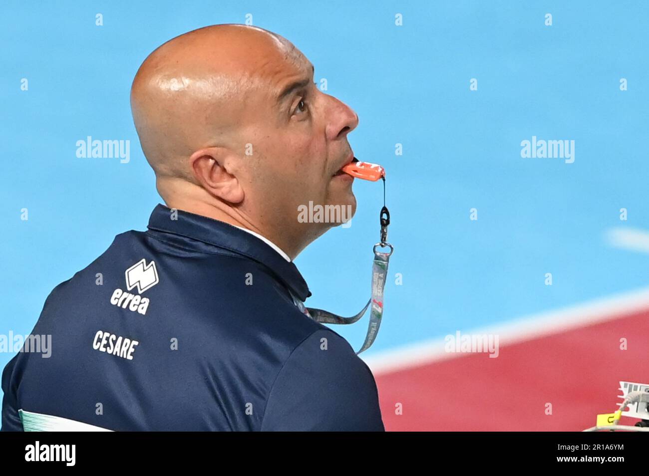 Civitanova Marche, Italy. 10th May, 2023. Stefano Cesare of Roma (First ...