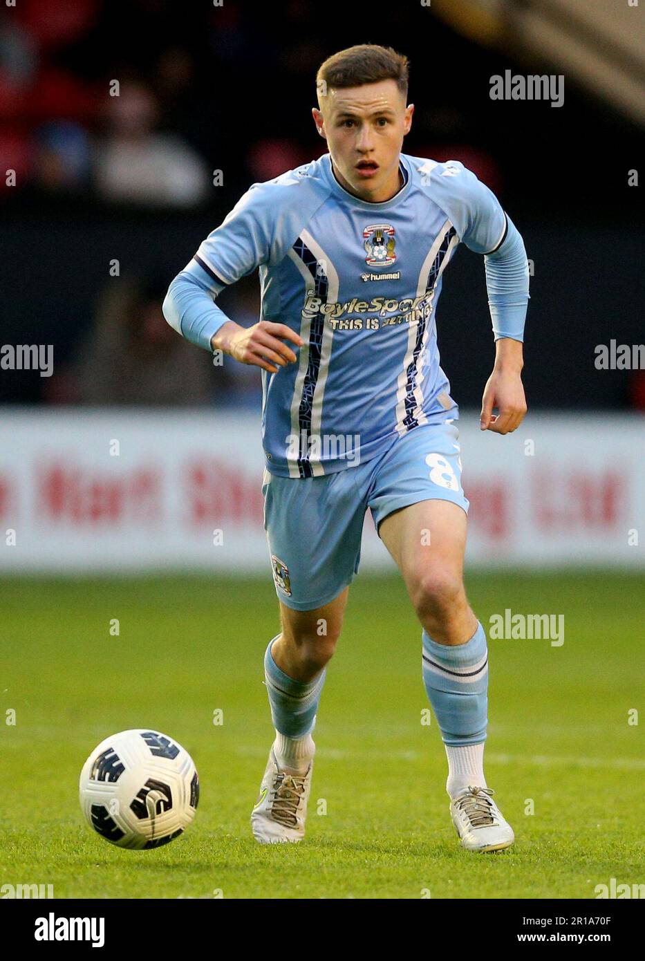 Coventry City’s Aidan Finnegan in action during the Birmingham Senior ...