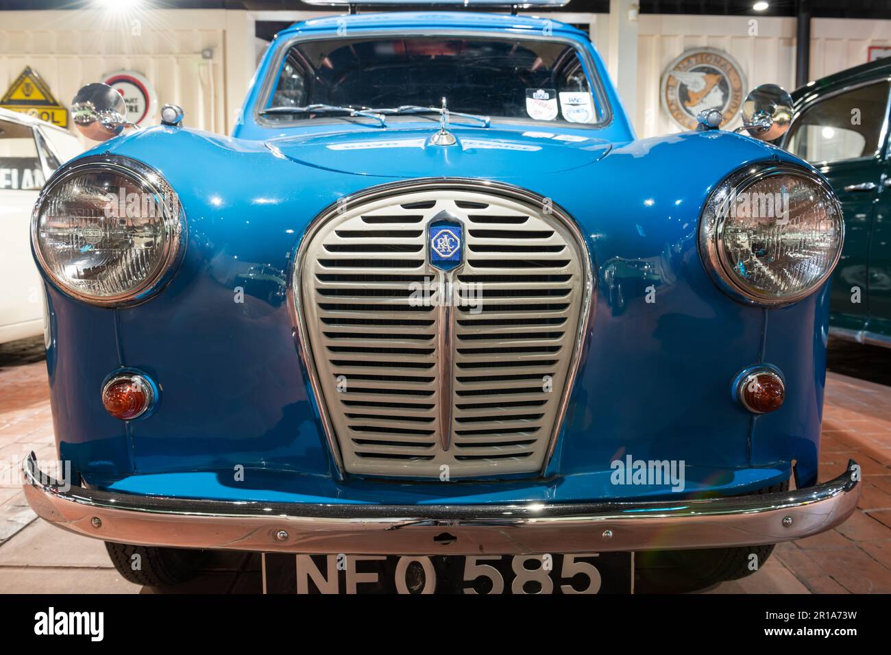 Sparkford.Somerset.United Kingdom.March 26th 2023.An Austin A35 RAC van ...